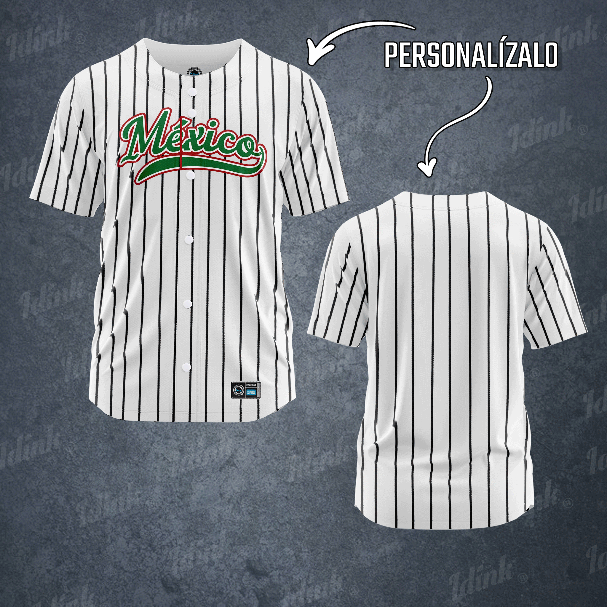 Jersey de México Béisbol Edición Especial Personalizable – Idink Clothing